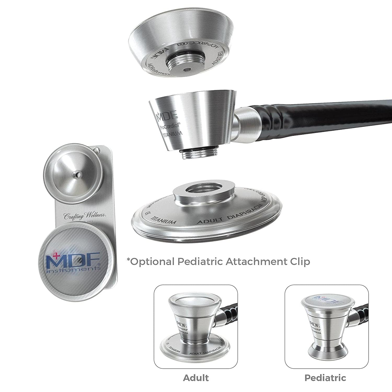 MDF® PEDIATRIC ATTACHMENT WITH CLIP - FOR PROCARDIAL® TITANIUM ...